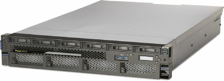 9009-22G EP56 4-Core S922 IBM Power9 Server