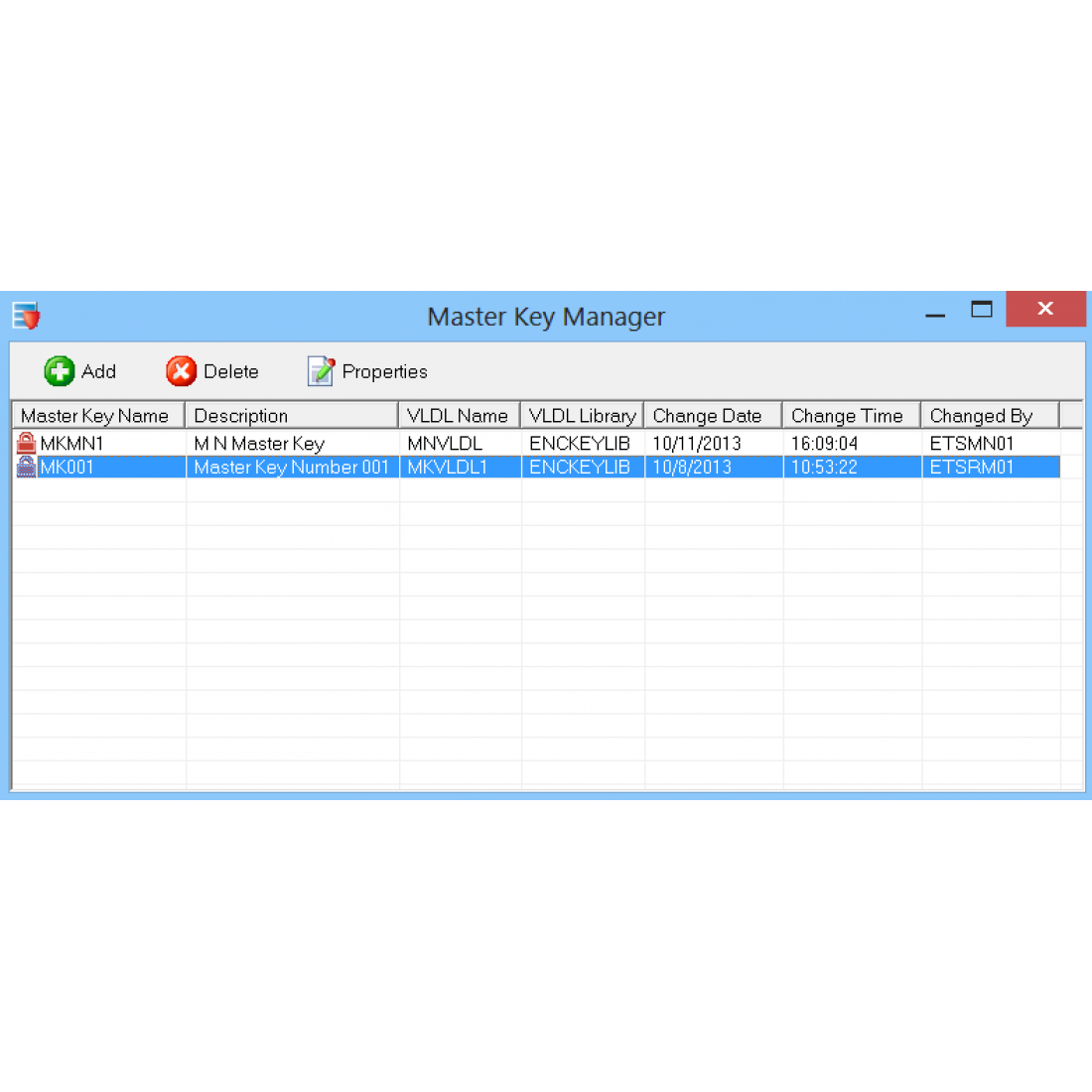 AS400 iSeries Encryption DB2 database field column row
